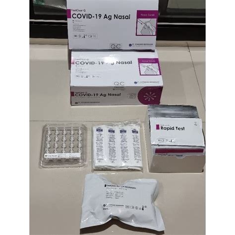 Jual Termurah Biosensor Fast Clear Swab Antigen Nasal Ecer Shopee Indonesia