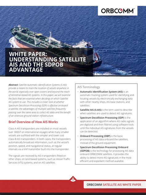 Understanding Ais Pdf Wireless Telecommunications