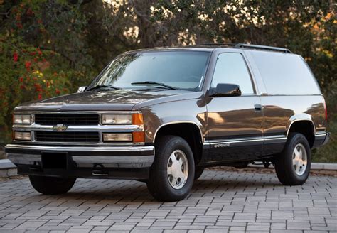 Place Bid 26k Mile 1998 Chevrolet Tahoe Pcarmarket