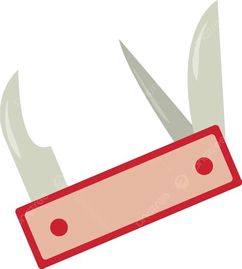 Vector Illustration Of A Swiss Army Knife On A White Background Vector