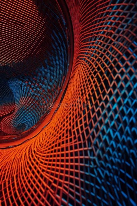 Generative Ai Abstract Geometry Pattern Background Stock Image Image Of Design Future