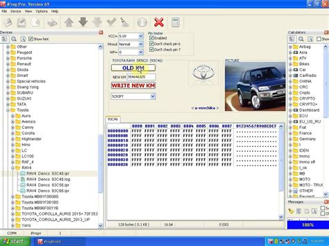 How To Use Iprog For Toyota Rav4 Odometer Correction
