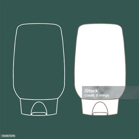Botol Sampo Linear Ilustrasi Stok Unduh Gambar Sekarang Bagian
