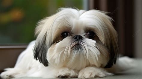 검은 머리를 가진 작은 시추 개 시츄 강아지 사진 보여줘 배경 일러스트 및 사진 무료 다운로드 Pngtree