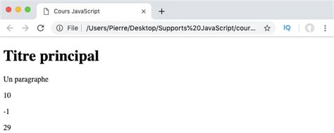 Lobjet Global Javascript String Propriétés Et Méthodes Pierre Giraud