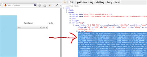 Javascript D3 Js Linear Regression Stack Overflow