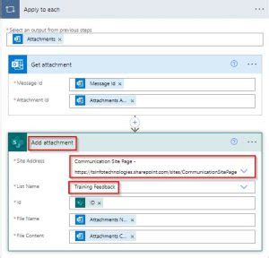 Add Attachments To SharePoint List Items Using Power Automate 3