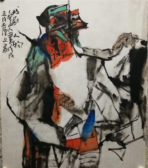 關中民俗人物畫家 李文龍 每日頭條