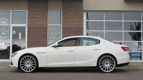 Maserati Ghibli Wheels Custom Rim And Tire Packages
