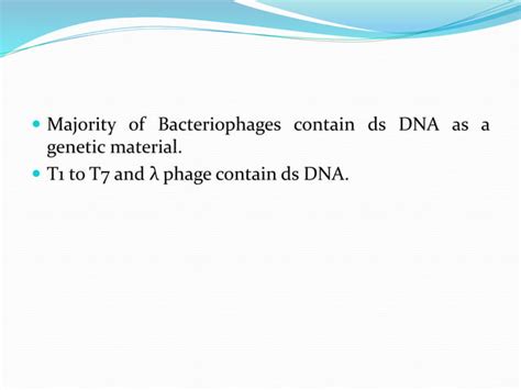 Bacteriophage And Replication Pptx Biological Sciences Science