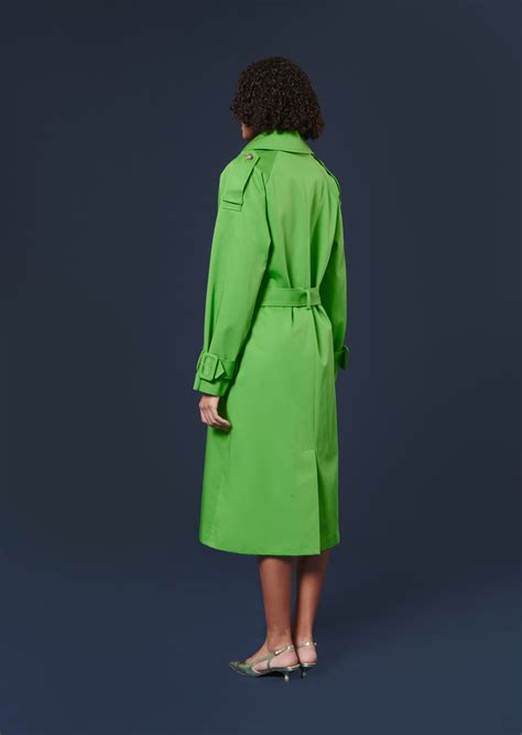 Ivan Green Tranch Coat Tara Jarmon