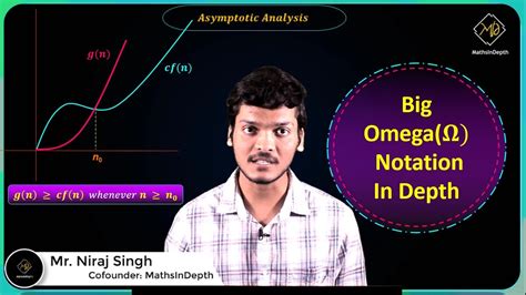 Big Omega Notation Asymptotic Notations Algorithm Analysis Data Structures Youtube