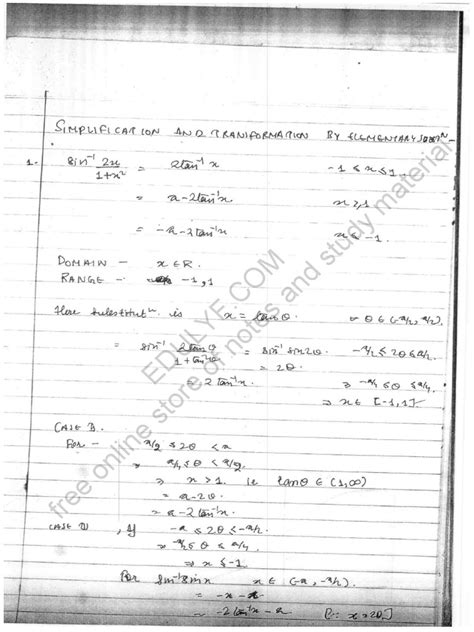 Transcendental Graphs Pdf Trigonometric Functions Euclidean Plane