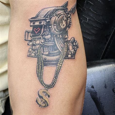 Chappie The Robot By Ben At Next Level Tattoo Foley Alabama R Tattoos