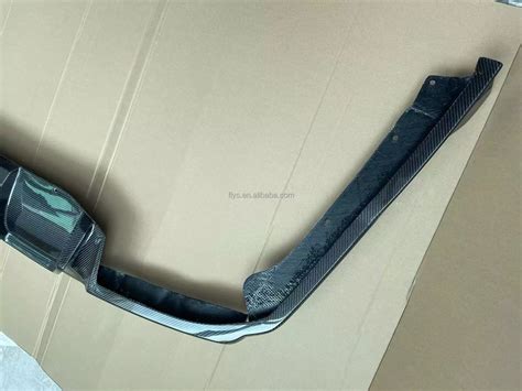 Kia Stinger Carbon Fiber Diffuser W Break Light — Carbon Fiber Goodies