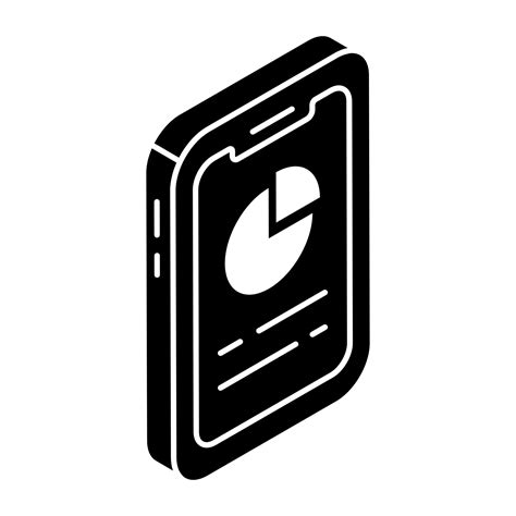 Editable Design Icon Of Mobile Data Analytics Vector Art At Vecteezy
