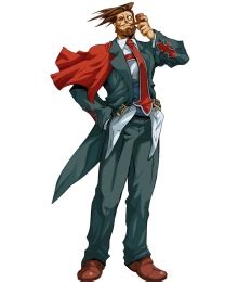 Guilty Gear Johnny Sfondi Cosplay Costume