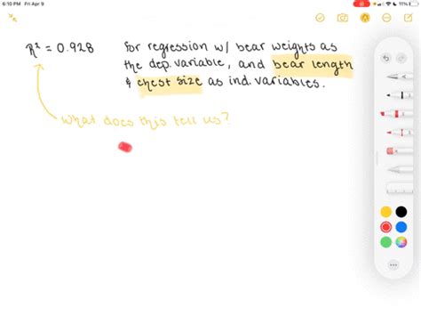 SOLVED What Is R And How Is It Used To Evaluate How Well Data Fits A Linear Regression Model