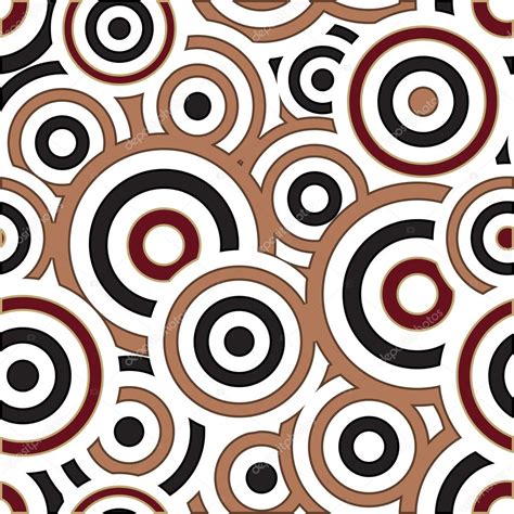Seamless Circle Pattern Stock Vector Ihor Seamless