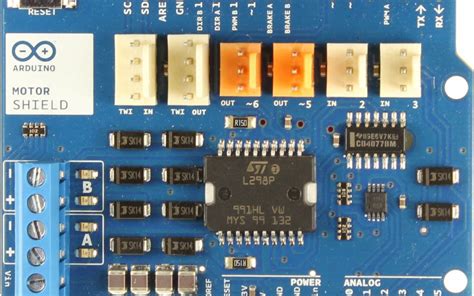 Usar O Arduino Motor Shield • Aranacorp