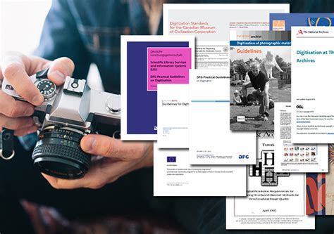 Digitisation Guidelines What Advice Should You Be Following