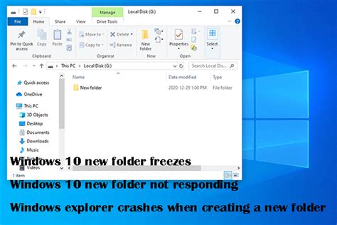 Solved Windows 10 New Folder Freezes File Explorer