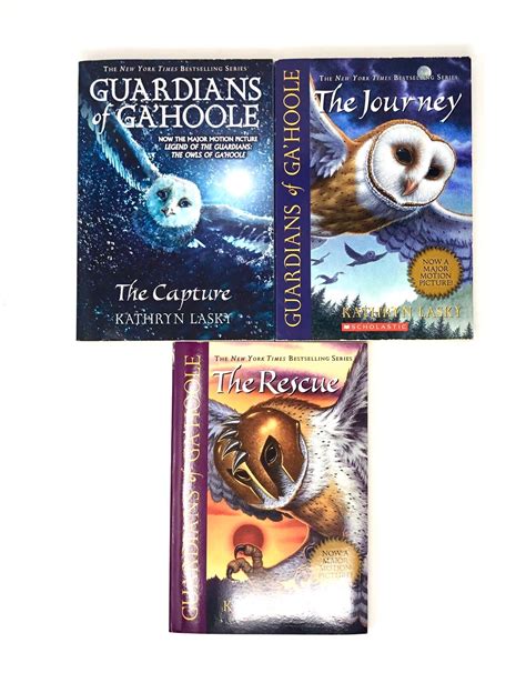 The Guardians Of Gahoole Paperback Book Series By Kathryn Lasky Lot Of