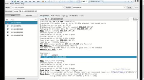 Scanning Networks Using Nmap Kali Linux Windows 10 Youtube