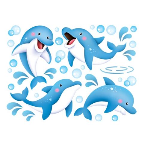 나무자전거 물고기스티커 Uni G 962 점프하는돌고래유리창욕실꾸미기나무자전거 시트지 그래픽스티커 레터링전문