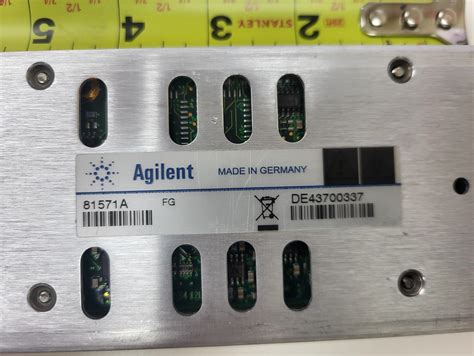 Agilent Optical Attenuator 81571 A Attenuators Electronic Assembly