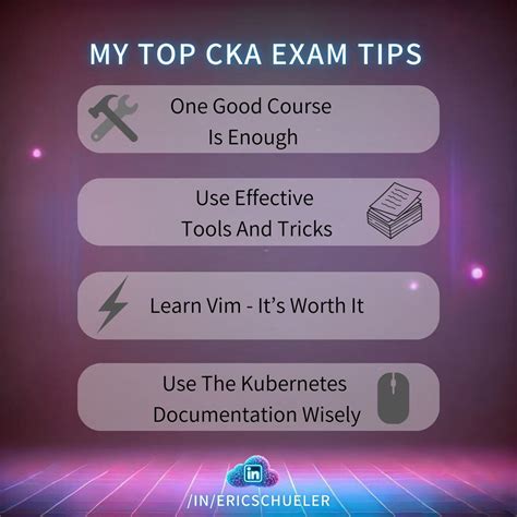 Eric Schüler On Linkedin Kubernetes Cka Devops Kubernetesexam Techtips Learningjourney…