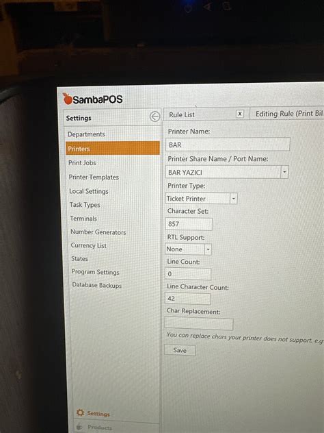 bar printer doesn t print v5 question sambaclub forum