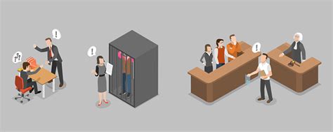 형사 변호사의 3d 아이소메트릭 플랫 벡터 개념 일러스트레이션 모션에 대한 스톡 벡터 아트 및 기타 이미지 모션 사법 제도 3차원 형태 Istock