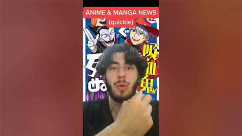Anime And Manga News Quickie April 30th Youtube