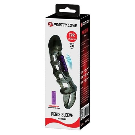 Pretty Love Harrison Penis Sleeve Black Male Q