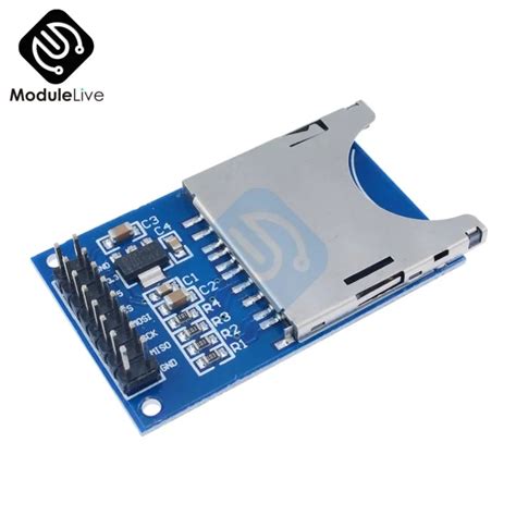 2pcs Reading Writing Sensor Shield Module For Arduino Write Sd Card Slot Socket Reader Arm Mcu