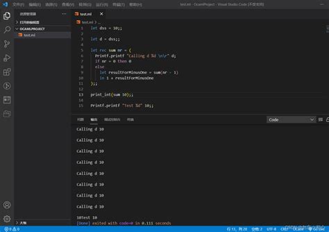 vscode merlin 打造 windows 下 ocaml 开发环境 vscode上运行ocaml代码 csdn博客