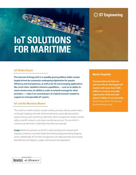 Iot Solutions For Maritime Pdf
