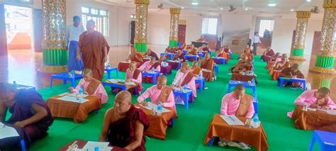 လားရှိုးမြို့တွင် ၃၁ ကြိမ်မြောက် နိကာယ်စာမေးပွဲကျင်းပရာ သံဃာတော်နှင့