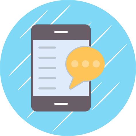 Mobile Application Flat Circle Icon Design 43901349 Vector Art At Vecteezy