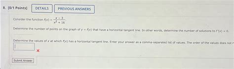 Solved Points Consider The Function Chegg
