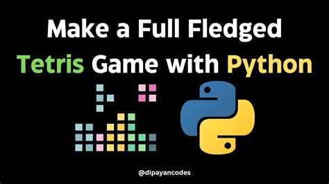 Building A Full Fledged Gui Tetris Game With Python Python Game