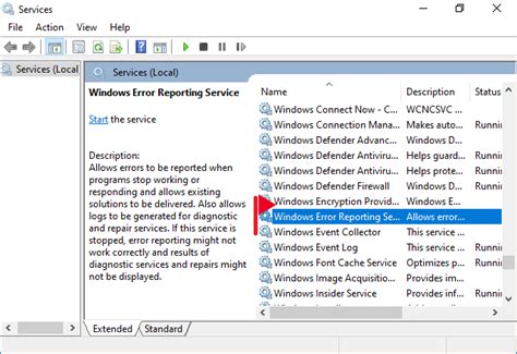Disable Windows Error Reporting In Windows 10