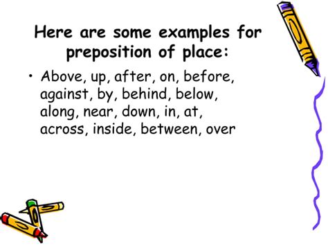 Preposition And Its Types PPT