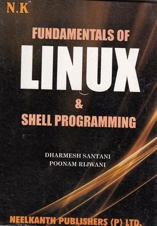 Paper Back English Fundamentals Of Linux Shell Programming At Piece In Jaipur