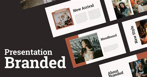 Брендированная мода Powerpoint Шаблон Шаблоны презентаций Envato Elements