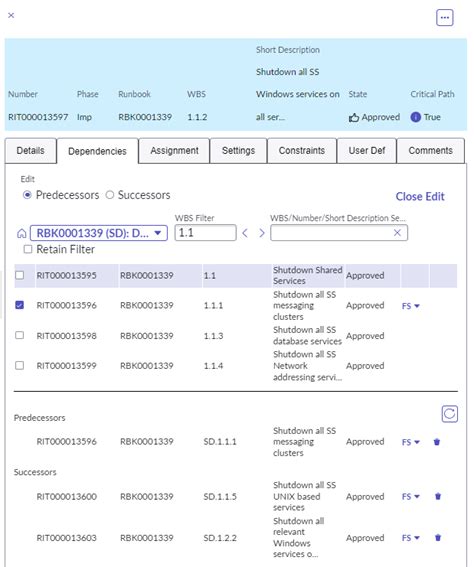 Build A Runbook Create Dependencies In A Runbook