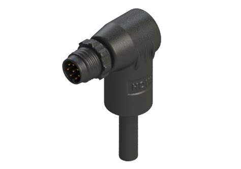 방수 Ip66 ~ 68 M8 A 코드 5핀 수 케이블 어셈블리 커넥터 A08i P105rn Holin