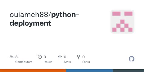 Github Ouiamch88python Deployment
