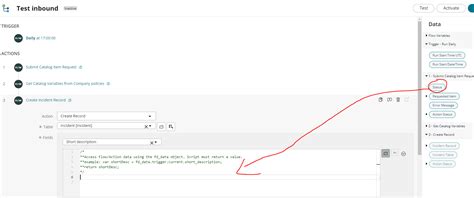 Solved Access Flow Variables From A Step In Script Servicenow Community
